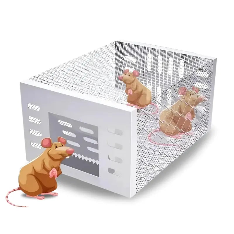 No-Escape Mouse Cage – Humane Multi-Catch Trap – Mivoza International